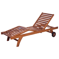 Java Teak Mult-position Chaise Lounger - TL78 - INYOPools.com