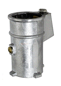 Quaker Plastics 4 In. aluminum deck anchor - H10010 - INYOPools.com