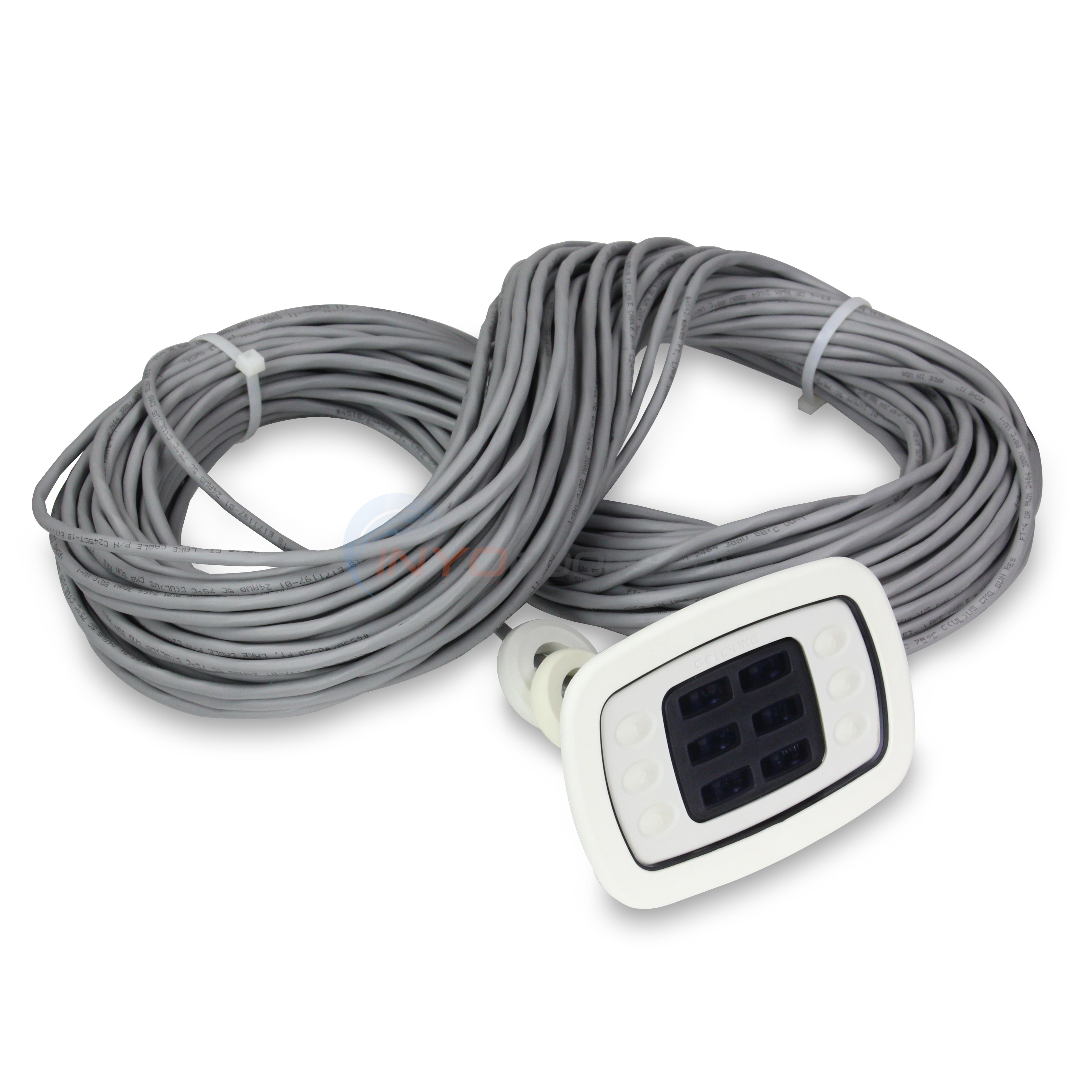 Hayward 6 Function Wired Spa Side - White - AQL-SS-6B-W - INYOPools.com