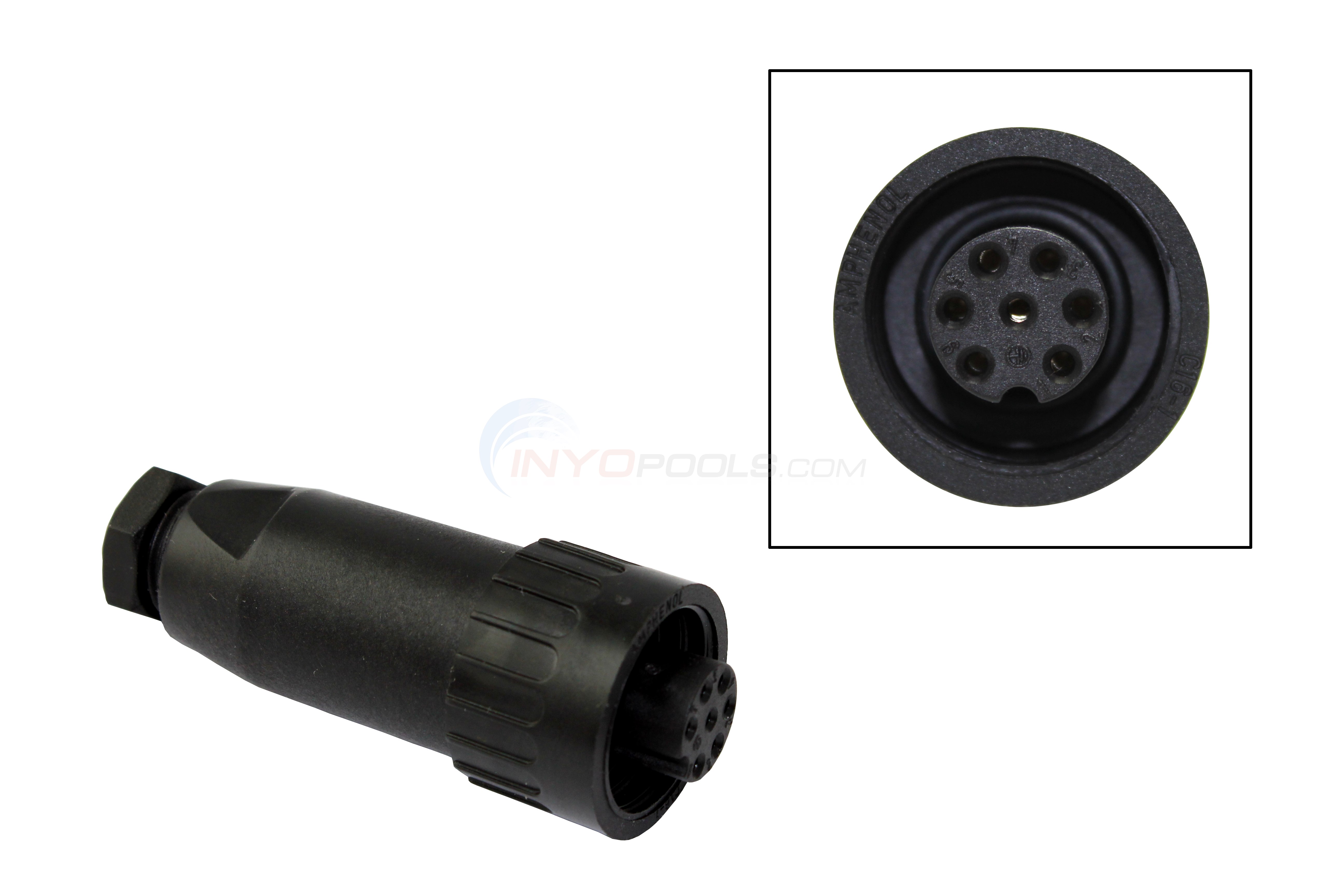 Generic 7-Pin Female Plug - 1636 - INYOPools.com