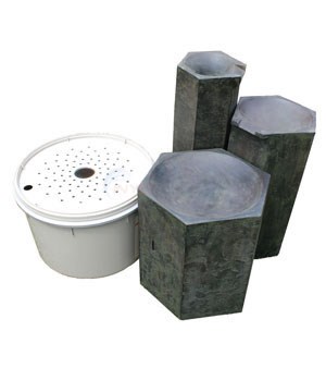Aquascape Formal Basalt Column Set - 98936 - INYOPools.com