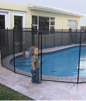 Blue Wave Safety Fence Gate 30" x 5' (Gate Only) - NE187 - INYOPools.com