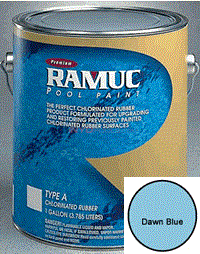 Blue Wave Type A Premium Chlorinated Rubber - Dawn Blue - INYOPools.com