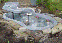 144-Gallon Granite Pond with Streamlet - ND100 - INYOPools.com