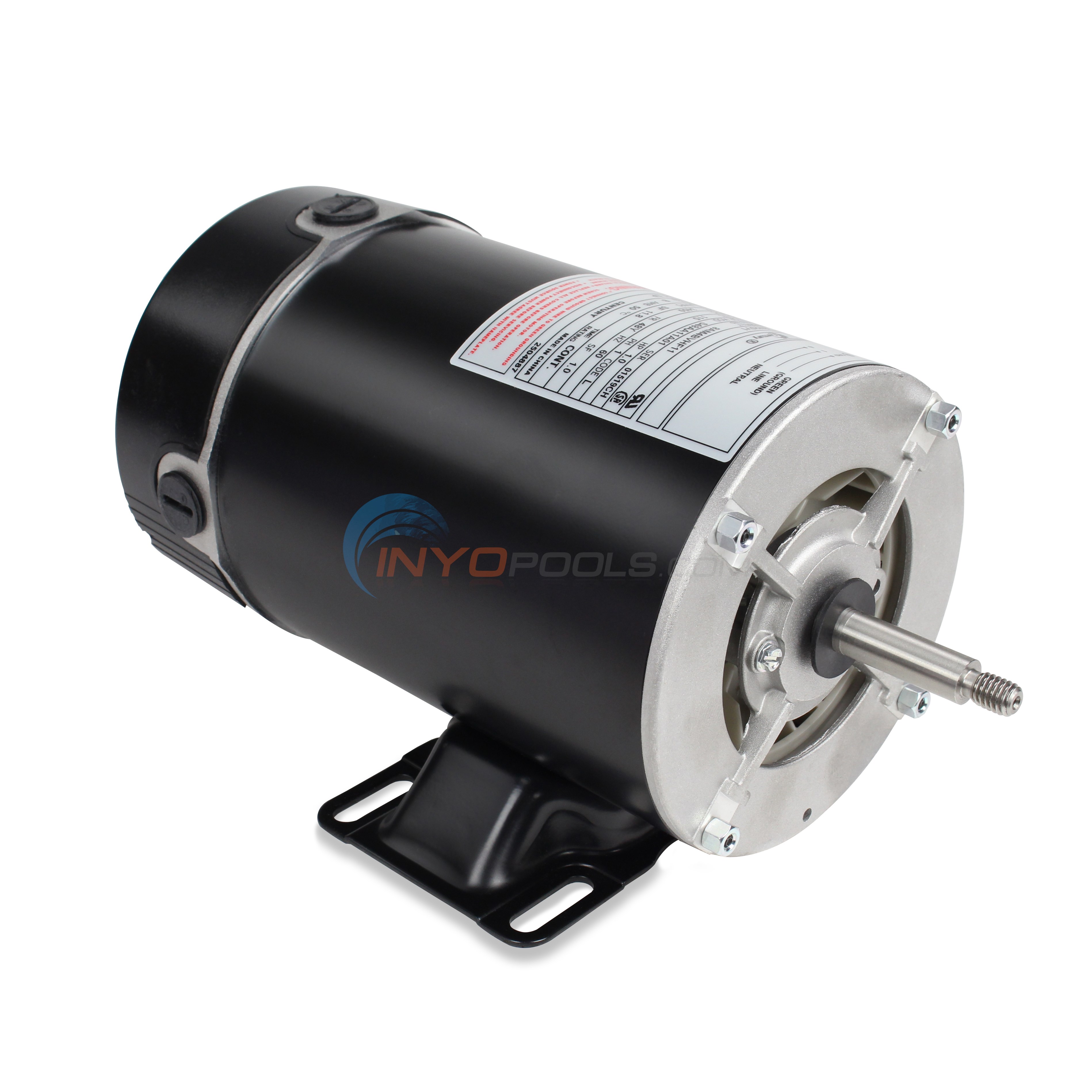 Century (A.O. Smith) 1.0 HP Up Rate Thru Bolt Motor, 48Y Frame, Single ...