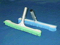 17" Brumgee Swimming Pool Brush With Tele Pole Adapter - INYOPools.com
