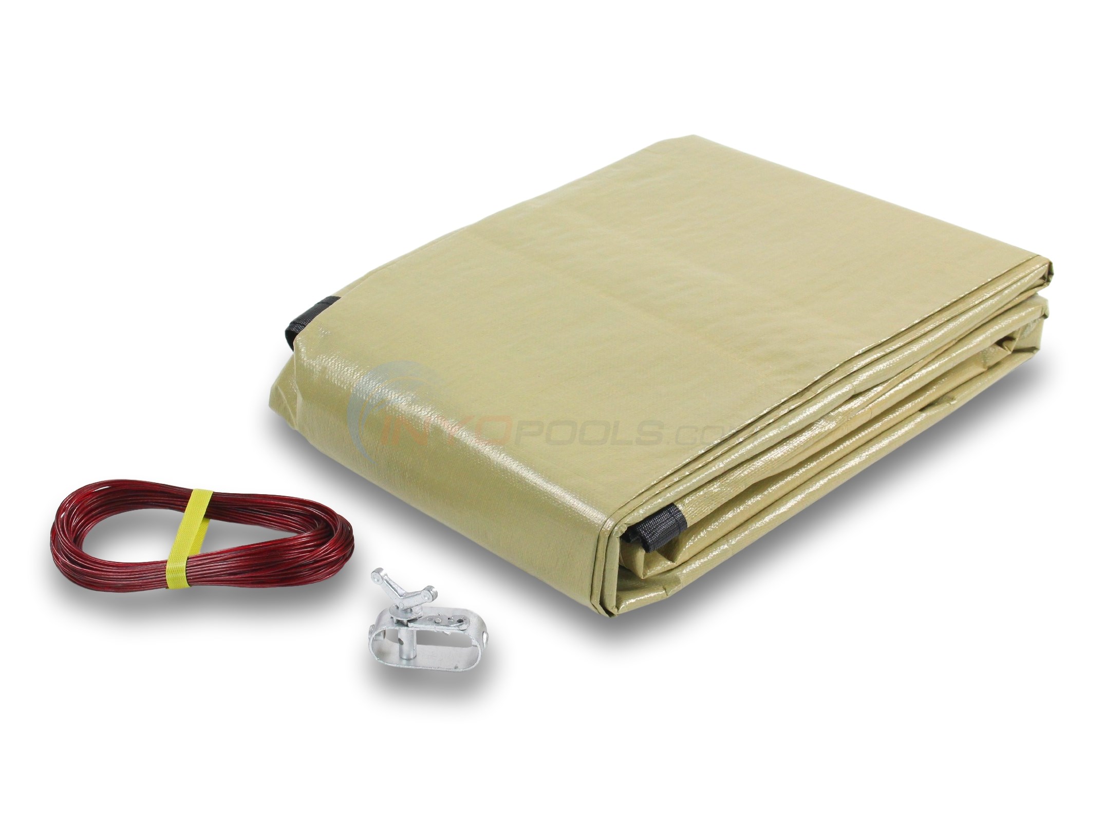 Midwest Canvas Pool Winter Cover for 15 ft Above Ground 20Yr ...