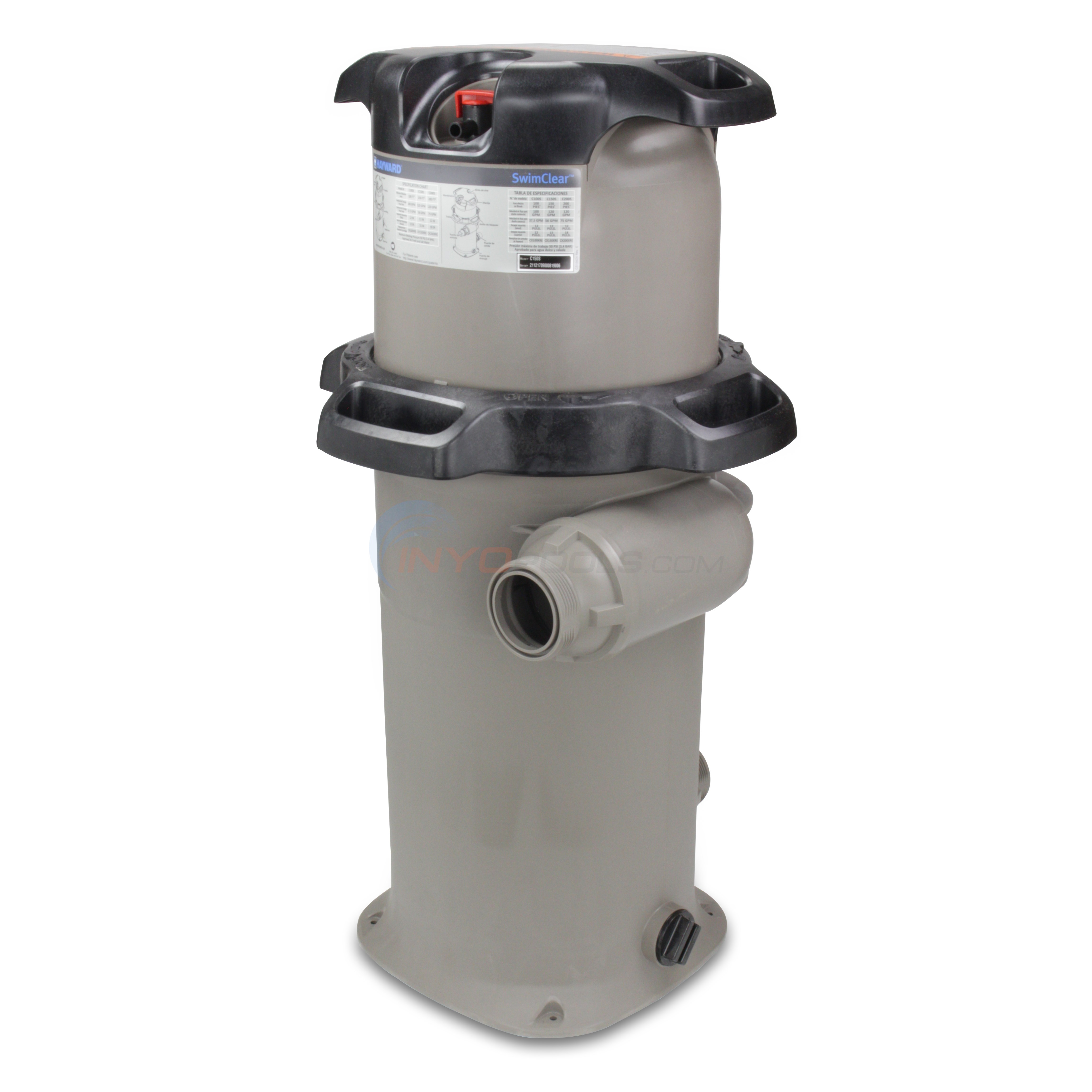 Hayward SwimClear C150S Single Element Filter - W3C150S - INYOPools.com