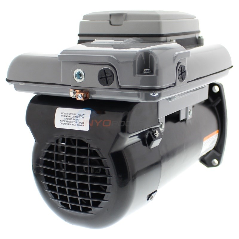 A.O. Smith V-Green 2.7 HP Square Flange 48Y Variable Speed Motor ...