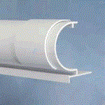 Cinderella CP2 Bullnose Coping W/ Liner Track - 12' Radius Corner ...