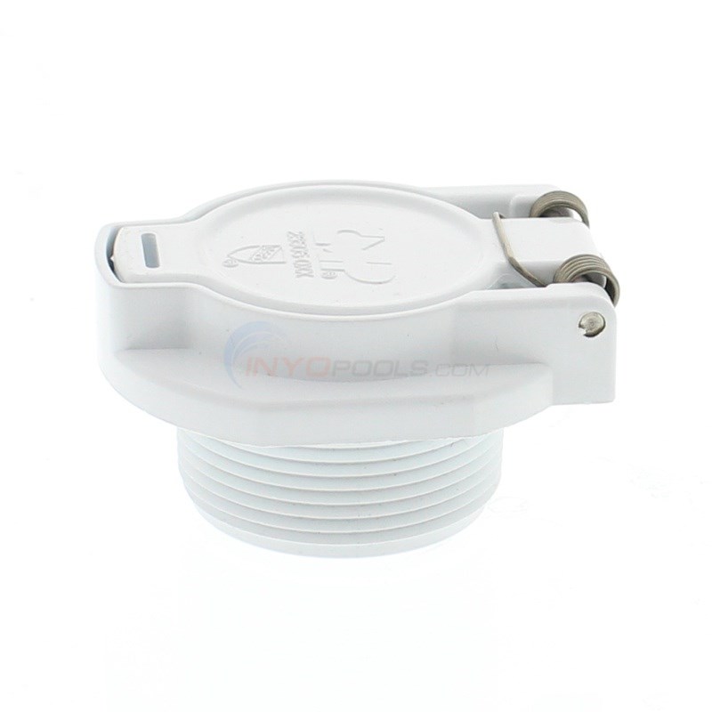 Custom Molded Products Vac Lock 1.5" White - 25505-000-000 - INYOPools.com