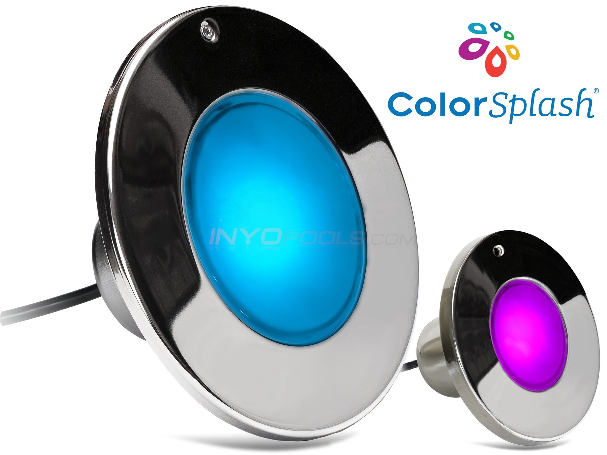 Color Splash XG Series LED Spa Fixture 120V - 30' - Polished ...