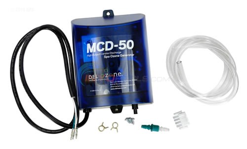 Del Ozone DEL MCD-50 Ozonator, 120V/240V 4 Pin AMP Cord - - INYOPools.com