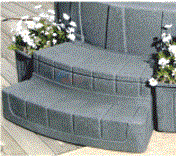 Spa Step Brown - 300399-2 - INYOPools.com
