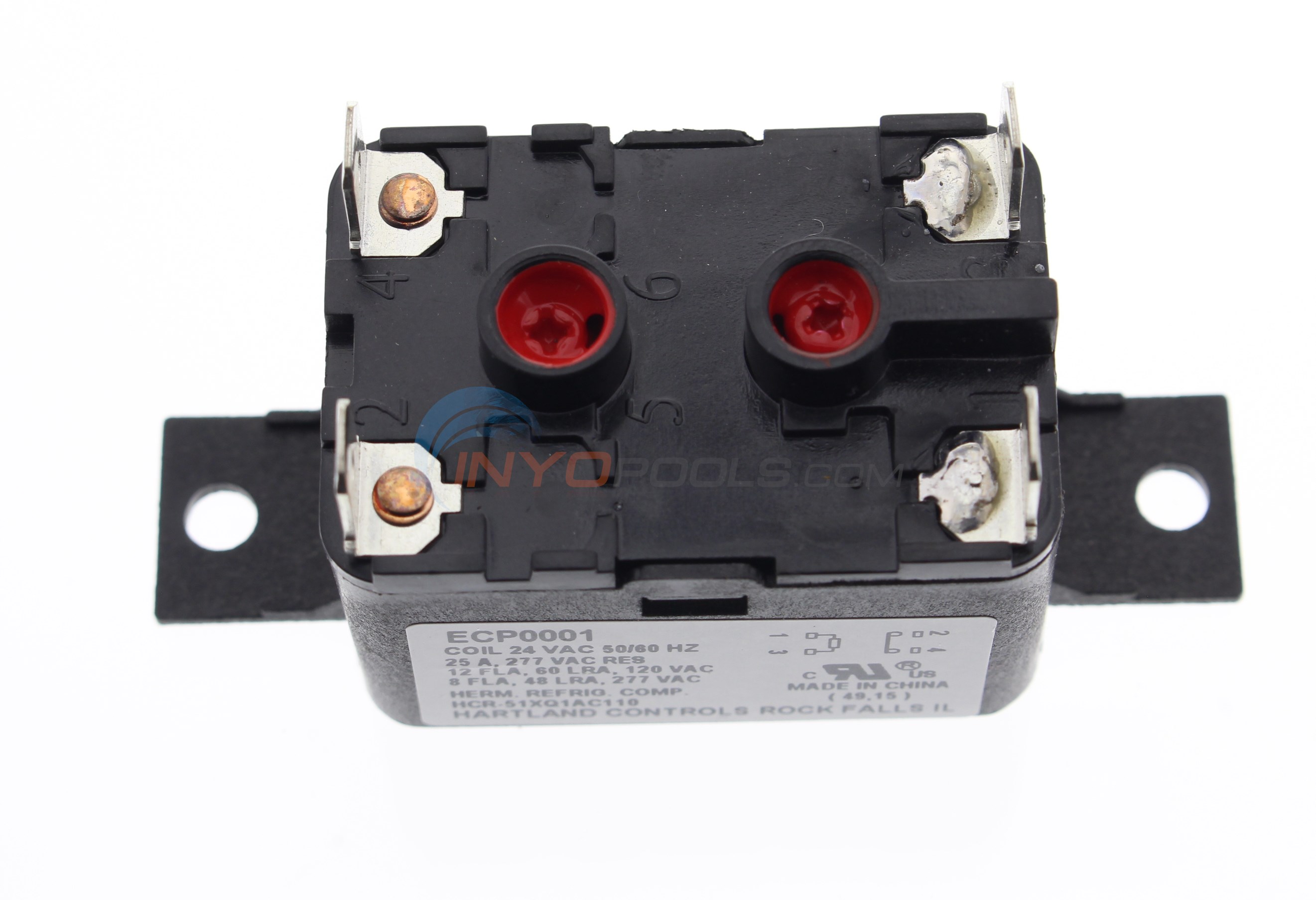 AquaCal FAN RELAY 24 VOLT CONTACTORS - ECP0001 - INYOPools.com