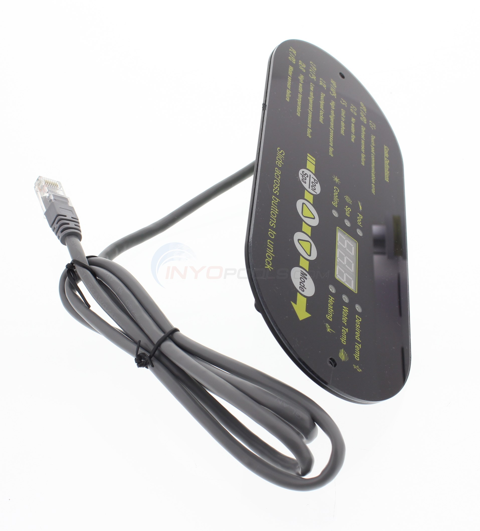 AquaCal CONTROL PANEL ASSEMBLY 100/120 4 BUTTON - ECS0271 - INYOPools.com