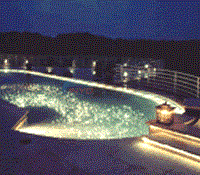 Light Streams Star Floor Kit w/ 25 points of light, 2 strands fiber at ...