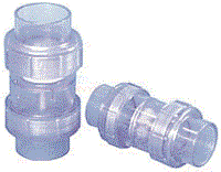 Flo Control Check Valve Clear w/ Union 1/2#, 1-1/2" - INYOPools.com