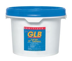 GLB LARGE 3" TRICHLOR TABS 50LB. 4 Pack - 71236-4 - INYOPools.com