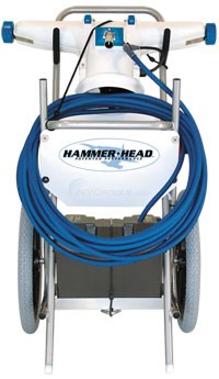 HammerHead Portable Vacuum with 30" Head, 60' Cord, and Charger ...