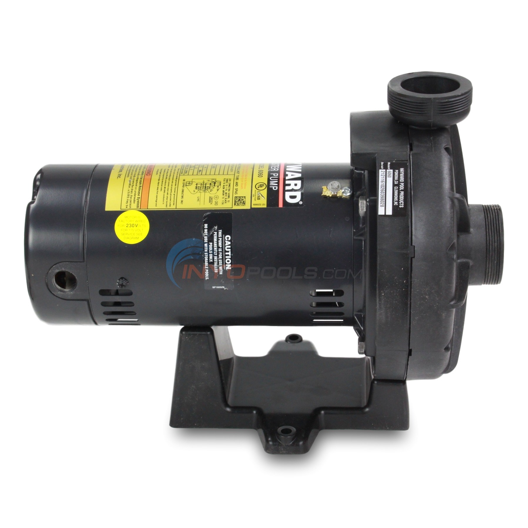 Hayward 3/4 HP Booster Pump (New Style 6060) - INYOPools.com