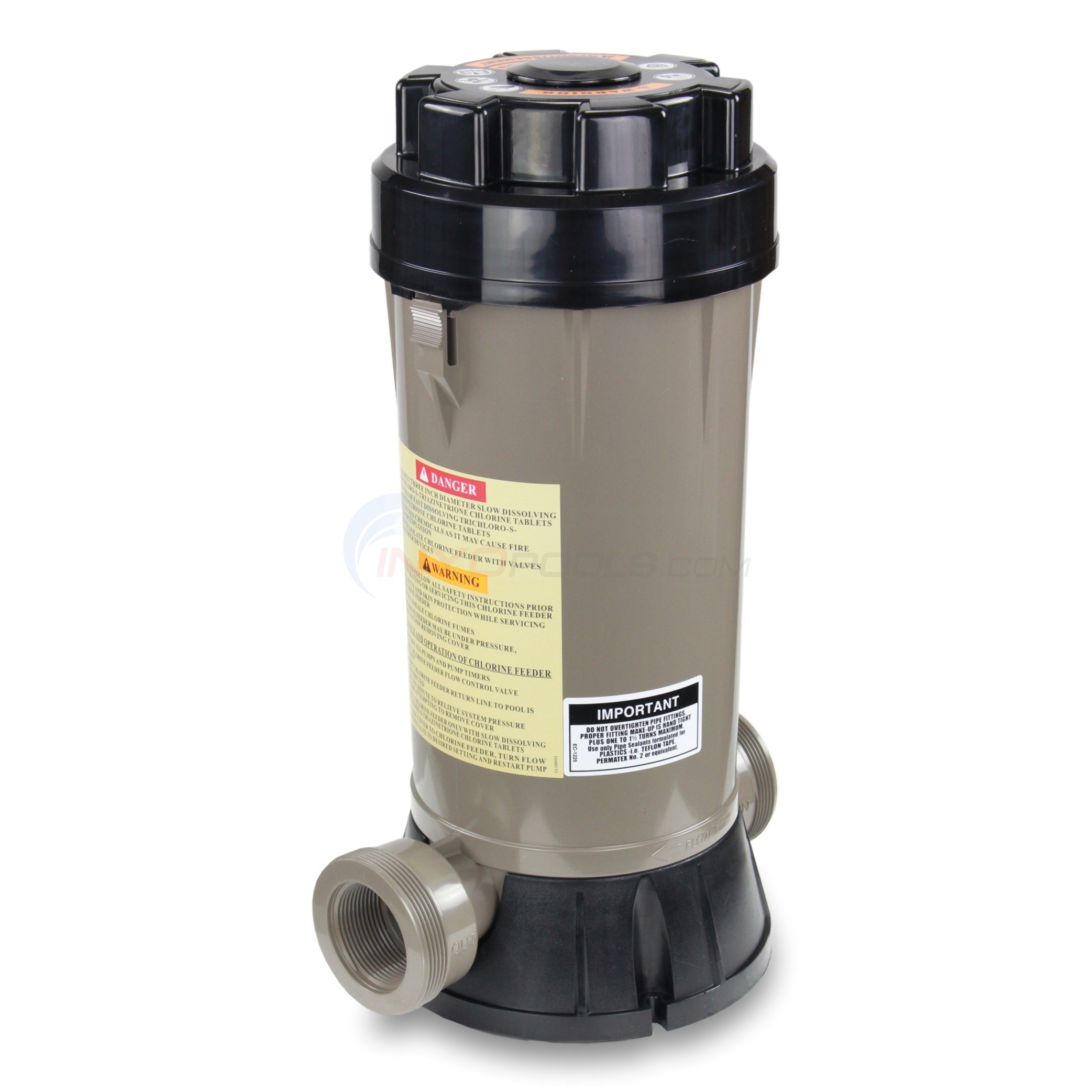 Hayward CL200 In-Line Automatic Tablet Chlorine Feeder, 9 Lbs. Capacity ...
