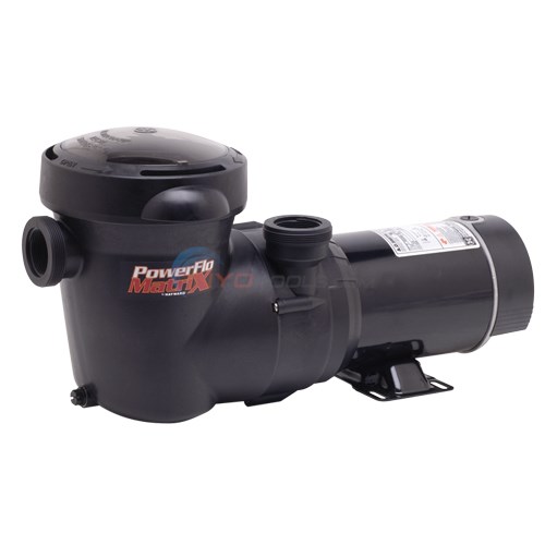 Hayward 1.5 Power-Flo Matrix Pump, Above Ground Pool, 115 Volt ...
