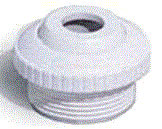 Hayward Pool Return Eyeball Inlet Fitting, 1/2" Opening, White ...