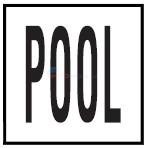 Depth Marker 6" Skid-Resistant Tile Pool (4" Letters)-1 Tile ...