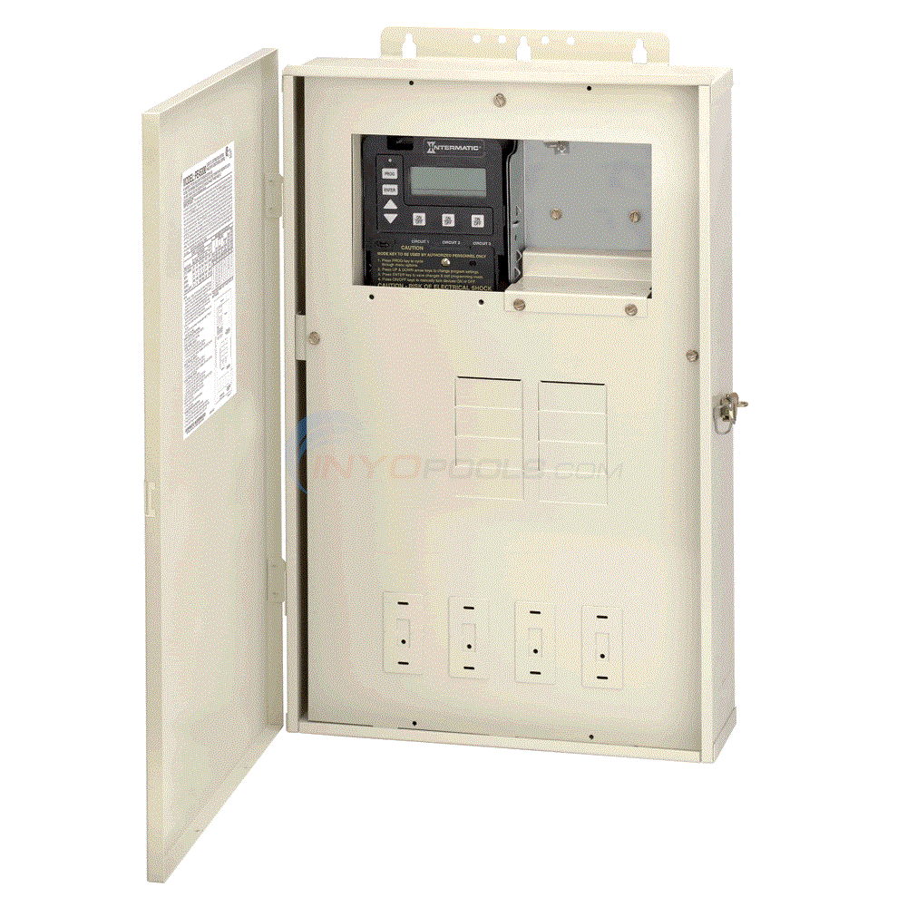 Intermatic 80 Amp Control Panel W/ Digital Time Clock - INYOPools.com