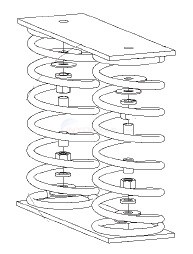 Interfab Baja Stand Dual Coil Spring w/ Hardware - BA-S - INYOPools.com