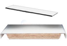 Interfab Techni Beam Board 6 ft. White w/ Blue Trim - TB6BW - INYOPools.com
