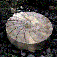 Interfab Millstone Fountain Rustic Sandstone - 330029 - INYOPools.com