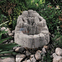 Interfab Fountain with pump Light Granite - 370022 - INYOPools.com