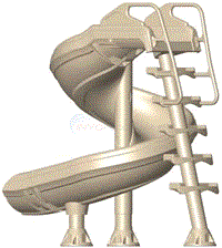 Interfab G-FORCE COMPLETE SLIDE - Clearance - 8NE730 - INYOPools.com