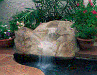 Interfab Pool Side Rock Waterfall Rustic Sandstone - 410029 - INYOPools.com
