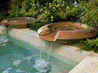 Interfab WOK Waterfall Medium True Copper - WOKSPILLM32 - INYOPools.com