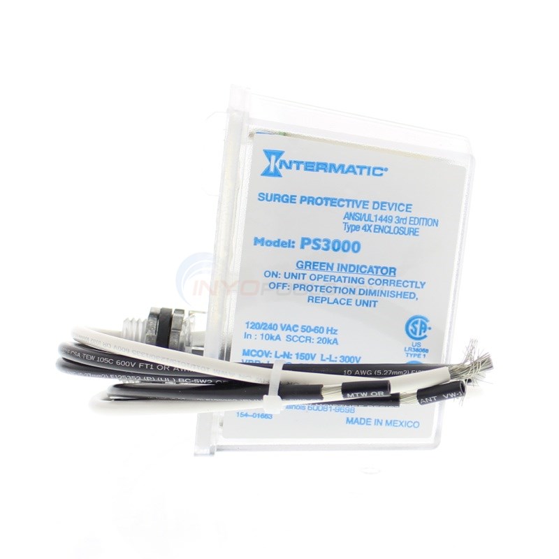 Intermatic Pool Equipment Surge Protector 120V / 240V - INYOPools.com