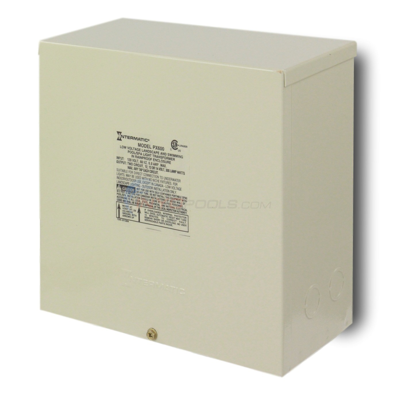 Intermatic 600 Watt Transformer - PX600 - INYOPools.com