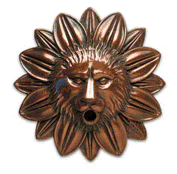 Pentair Sun Lion Sconce, 9" x 9", White - 21203 - INYOPools.com