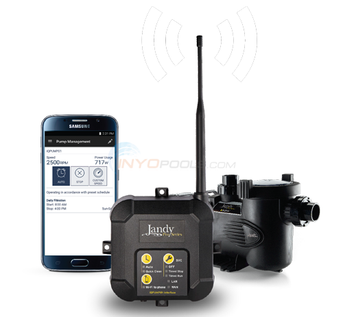 Jandy App Controllable Variable Speed Pump User Interface - INYOPools.com