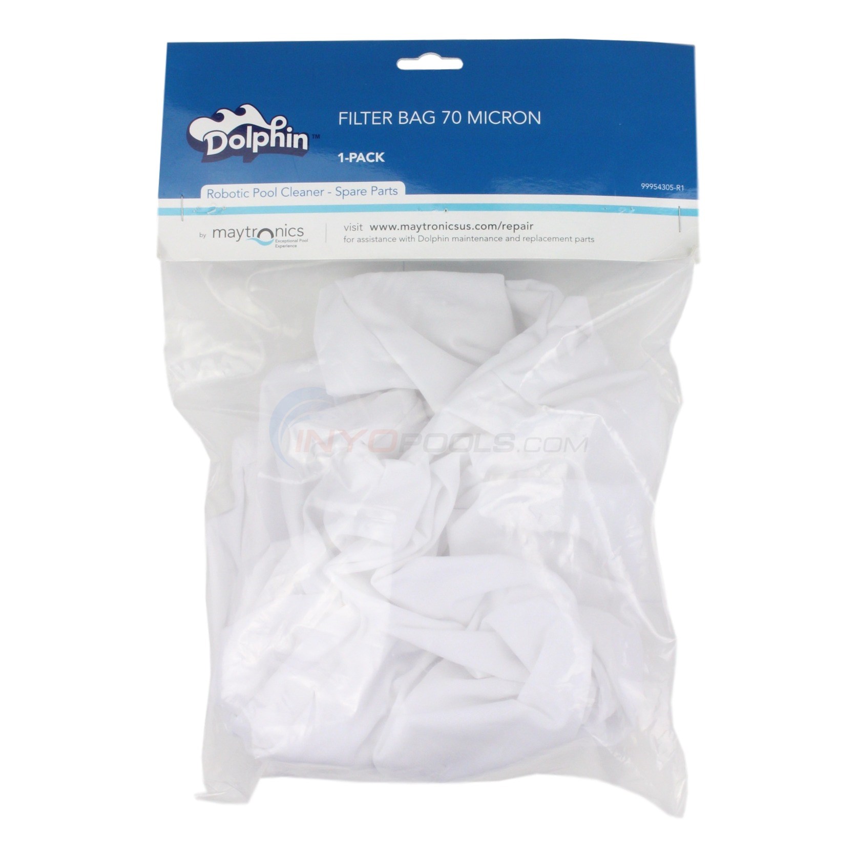 Maytronics FILTER BAG 70 MICRON DLX4,DLX5,DX6 - 99954305-R1 - INYOPools.com