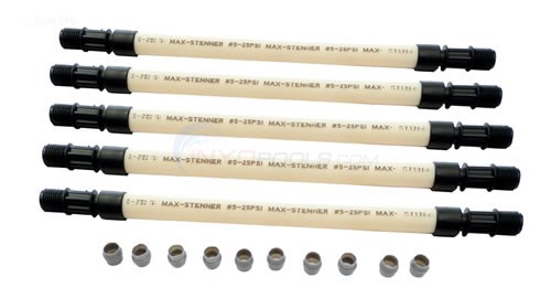 Stenner #5 Pump Tube Assembly w/Ends 45-5 (pkg 5) (mccp205) - INYOPools.com