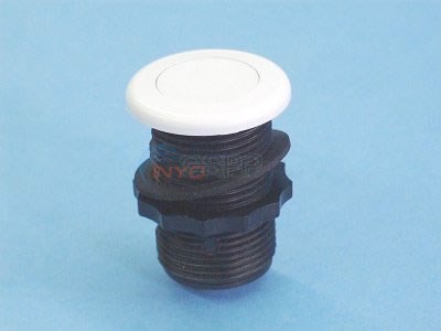Low Profile Air Button, 1 1/4" Mtg., White, TDI - MPT-3428W - INYOPools.com