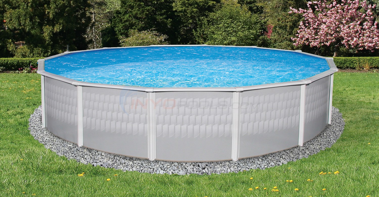 Barbados 12' Round 48"-Wall, Steel Pool - NB1500 - INYOPools.com