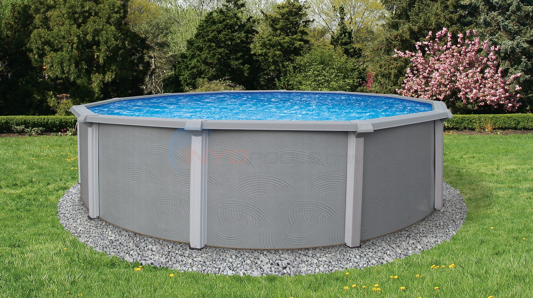 Zanzibar 15' Round 54"-Wall, Hybrid Pool - NB2700 - INYOPools.com