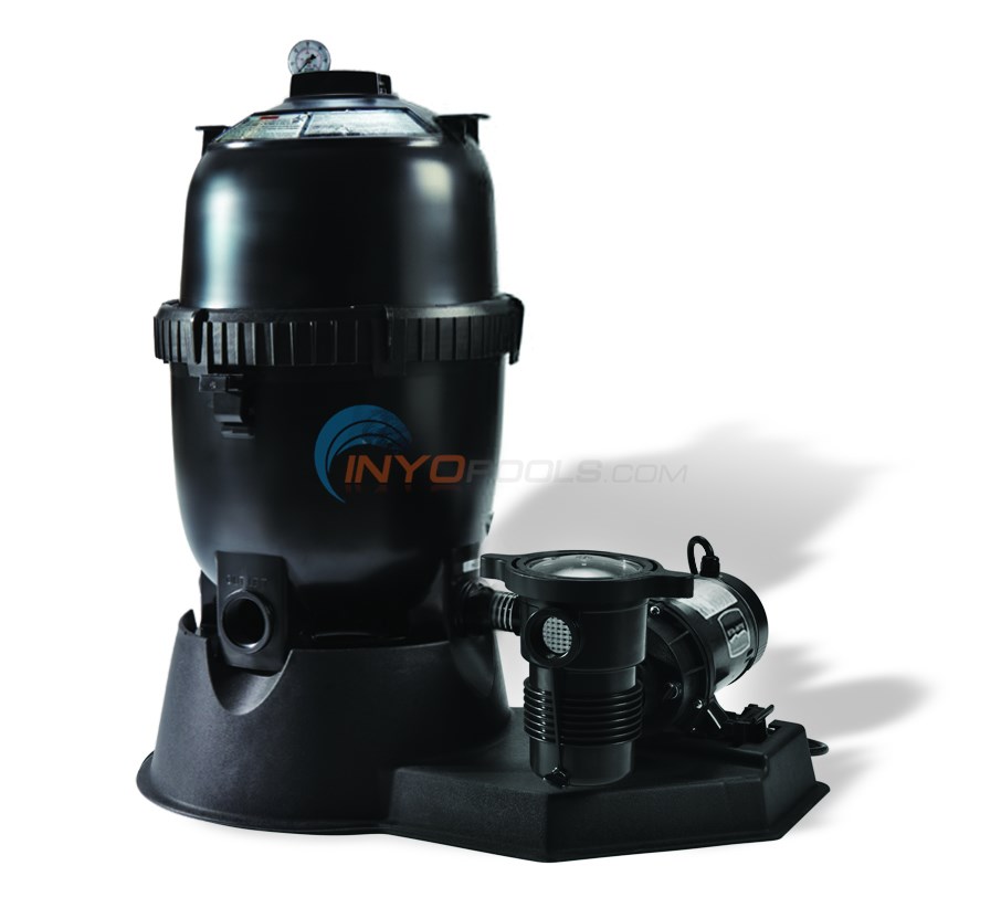 Sta-Rite 100 Sq Ft Cartridge Filter & 1 HP Pump - INYOPools.com