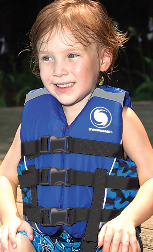 Blue Wave Blue Life Jacket 50-90lbs. - NT190B - INYOPools.com