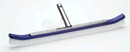 Ocean Blue 24. in Aluminum Back Brush - 110070B - INYOPools.com