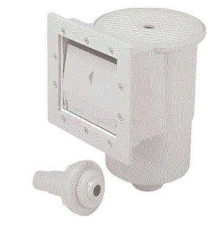 Ocean Blue Standard Wall Skimmer with Return - 170005 - INYOPools.com